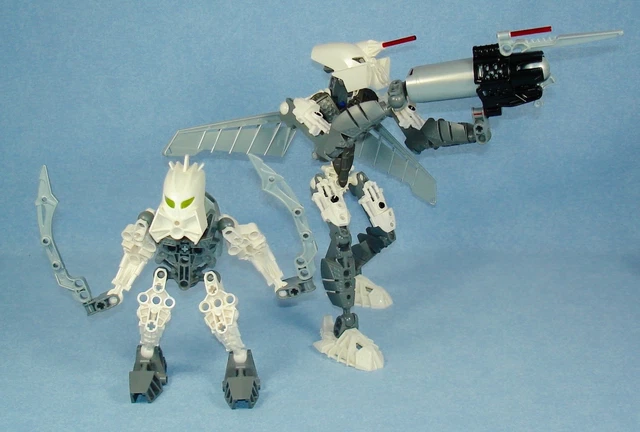 LEGO BIONICLE 8685 KOPAKA & 8945 SOLEK Phantoka Toa Nuva Warrior ...