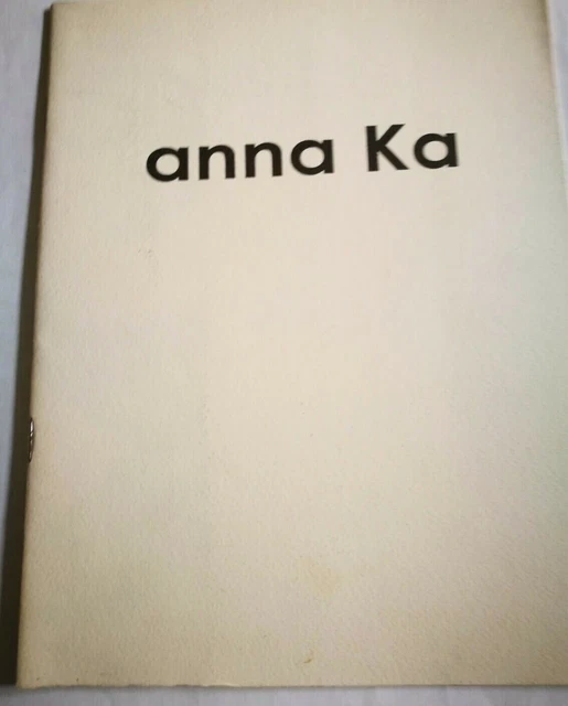 ANNA KA - Livorno Catalogo Mostra 2001 EUR 15,00 - PicClick IT