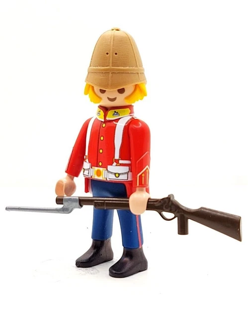 PLAYMOBIL CUSTOM BRITISH Colonial Soldier Highlander Anglo-Zulu-Krieg EUR 11,25 - PicClick DE