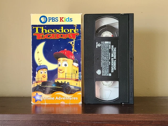 THEODORE TUGBOAT NIGHTTIME Adventures VHS 2000 PBS Warner Denny Doherty ...