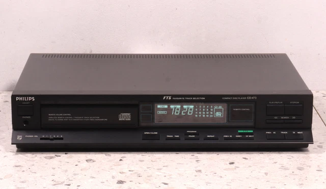 PHILIPS CD-473 HI-FI CD player TDA1541A NOT READING DISCS Faulty spares ...