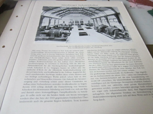 NÜRNBERG DOKU 6044 Das Großkraftwerk Franken Ab 1913 EUR 5,90 - PicClick DE