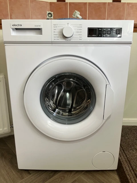ELECTRA W1245CT0W 7KG Washing Machine 1200 RPM D Rated White 1200 RPM £ ...