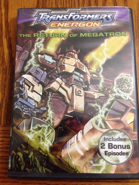 TRANSFORMERS ENERGON THE Return Of Megatron DVD $5.50 - PicClick CA