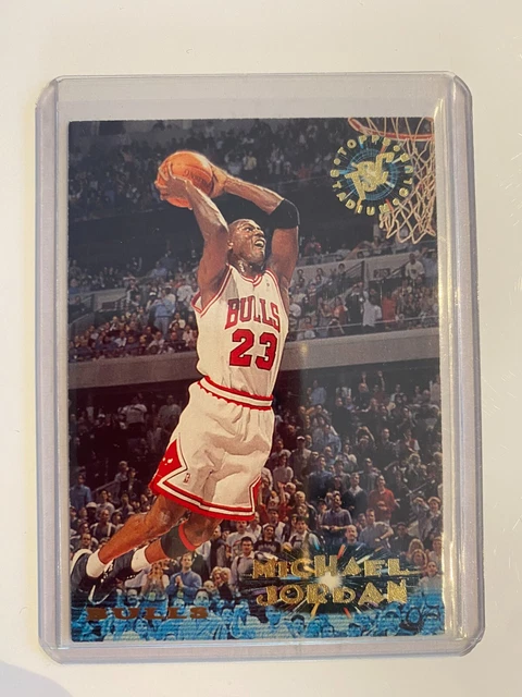 1995-96 TOPPS STADIUM Club Michael Jordan #1 Chicago Bulls NBA EUR 5,00 ...