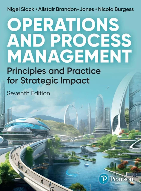 OPERATIONS AND PROCESS Management 7th Edition by Nigel Slack Paperback ...