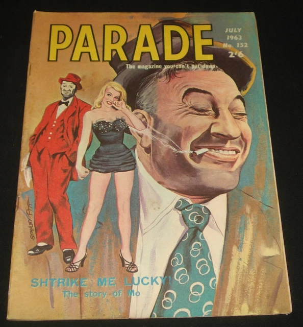 PARADE MAGAZINE 1963 ROY "MO" RENE Aussie Vaudeville Comedian $19.99 ...