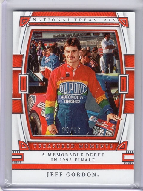 JEFF GORDON 2023 Trésors Nationaux Moments Trésors 68/99 EUR 4,59 ...