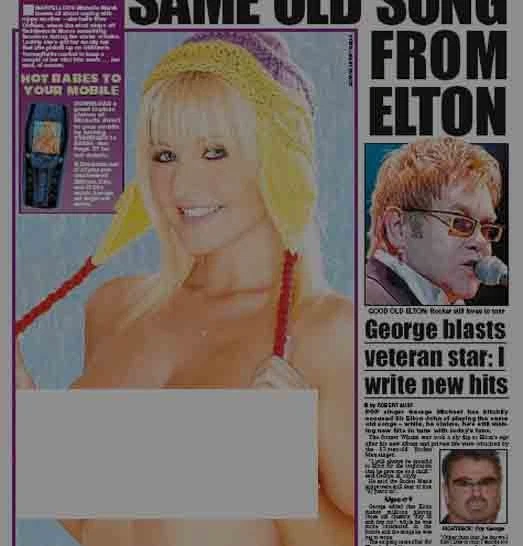 EXTREMELY RARE PAGE 3 Girl Michelle Marsh 2004 jungle newspaper £59.95 ...