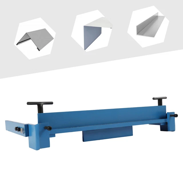 SHEET METAL BENDER Folder 95° Bending Brake Machine 450mm Metal Working ...