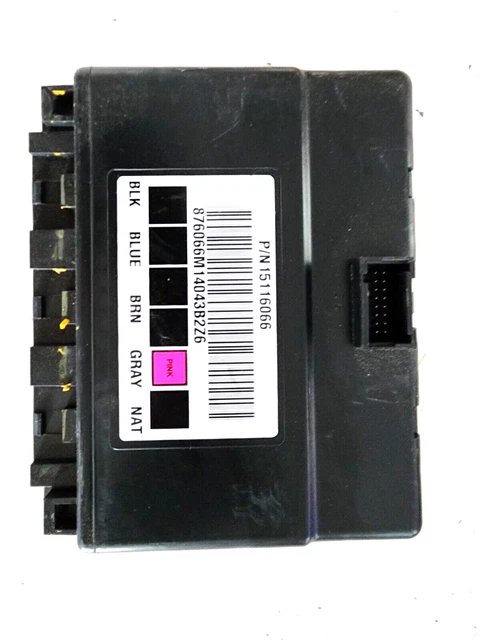 2003-2006 CHEVROLET AVALANCHE Body Control Unit BCM Module OEM 15116066 ...