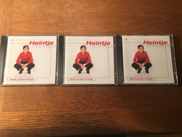 HEINTJE 3 CD Box SEINE GROSSEN ERFOLGE deutsche Ariola 2004 Best of ...