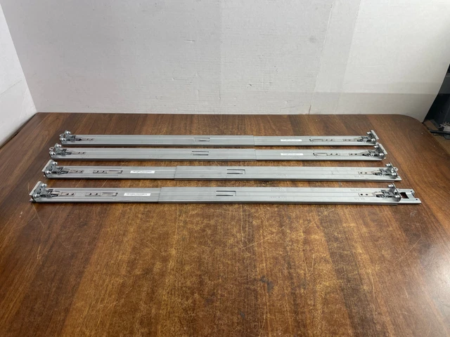 LOT OF 4 HP Server Rack Mount Rails 728437-001 714511-001 2 Right and 2 ...