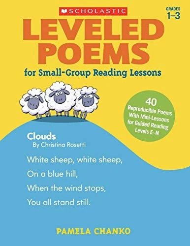 PAMELA CHANKO LEVELED Poems for Small-Group Reading Lessons (Poche) EUR ...