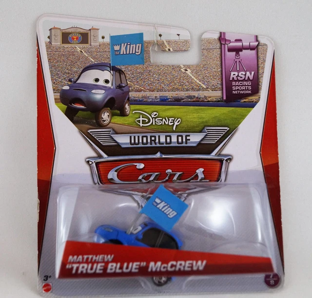 MATTEL DISNEY PIXAR Cars Diecast Auto Matthew "True Blue" McCrew Neu ...