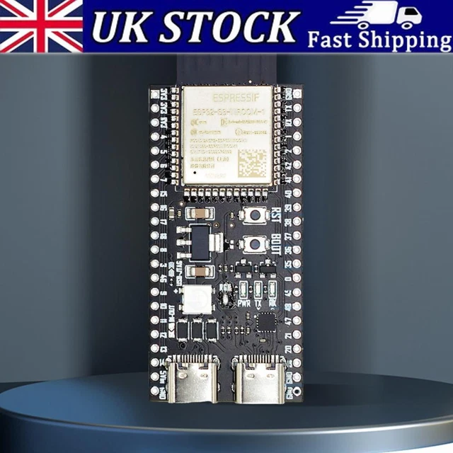 ESP32/ ESP32-S3/ESP32-C3 DEVELOPMENT Board ESP32-C3-DevKitM-1 WiFi+BT BLE Module £10.69 ...