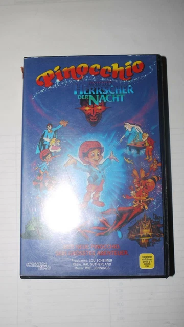 PINOCCHIO UND DER Herrscher der Nacht VHS VIDEO Kassette EUR 1,00 - PicClick DE