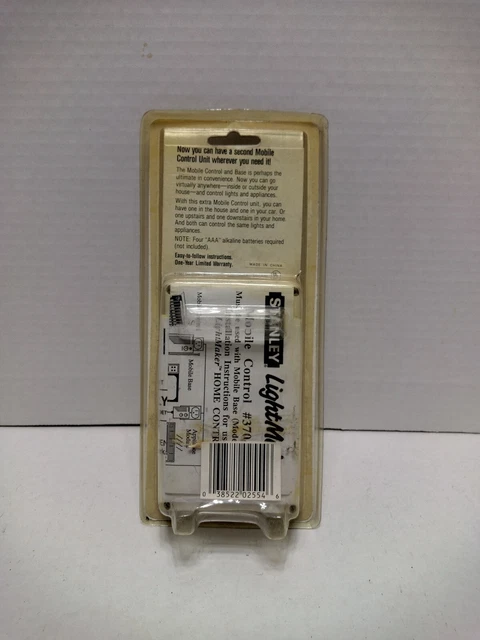 STANLEY LIGHTMAKER HOME Control / Mobile Control ~A2 $16.41 - PicClick CA