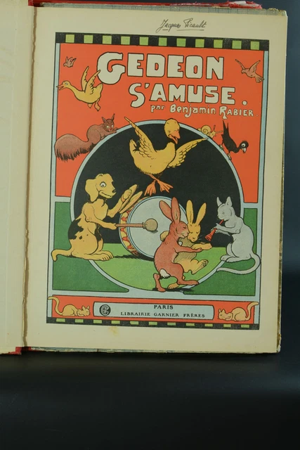 BENJAMIN RABIER GEDEON S'AMUSE Garnier E.O.1928 EUR 70,00 - PicClick FR