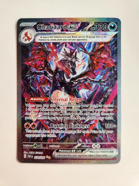 CHARIZARD EX 234/91 Paldean Fates Special illustration Rare - Pokemon ...