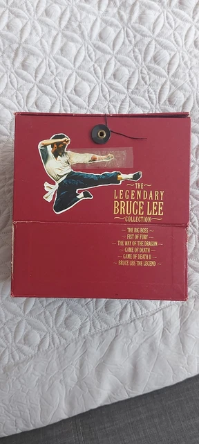 THE LEGENDARY BRUCE Lee Collection VHS PAL 1993 Polygram Six Tapes In ...