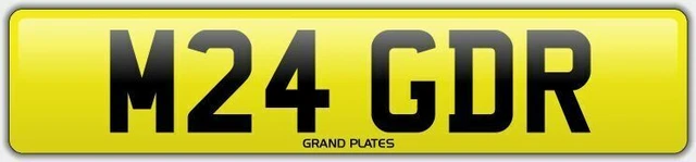 MAGDA NUMBER PLATE Magda's Private Car Registration M24 Gdr Great Look ...