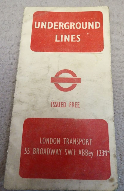 LONDON UNDERGROUND MAP 1945 £35.00 - PicClick UK