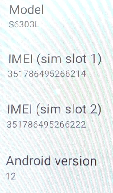 LOT DE 4 IMEI NUU A9L S6303L 32 Go transporteur inconnu bon/bon état vérification IMEI EUR 102 ...