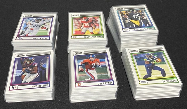 2022 PANINI SCORE Football NFL Base - Pick Your Card - Multibuy up to ...