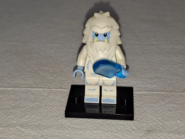 LEGO COLLECTABLE MINIFIGURE CMF Series 11 Yeti with stand and ice pop ...