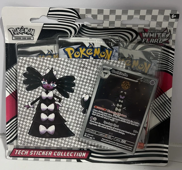 POKEMON TCG SCARLET & Violet White Flare Tech Sticker Collection ...