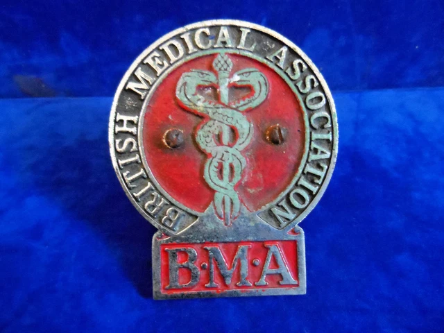 RARE VINTAGE AUTOMOBILIA Bma British Medical Association Car Mascot ...