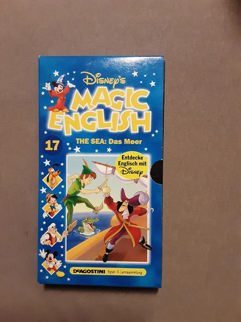 MAGIC ENGLISH 17 The Sea Das Meer Disney VHS Kassette Englisch Lernen £ ...