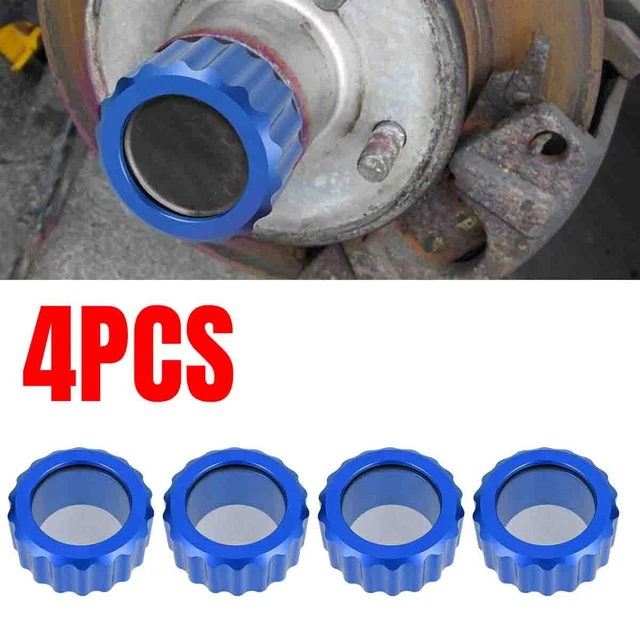 CNC 4PCS TRAILER Boat Oil Hub Bath Covers Caps for EZ-Loader Parts 250 ...