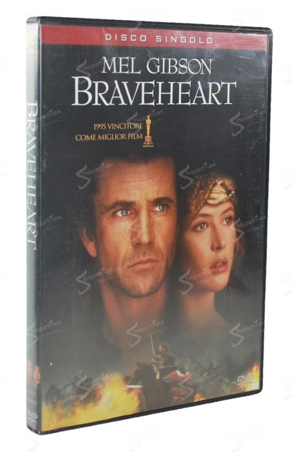 BRAVEHEART FEARLESS HEART 1995 Mel Gibson Sophie Marceau Single Disc ...