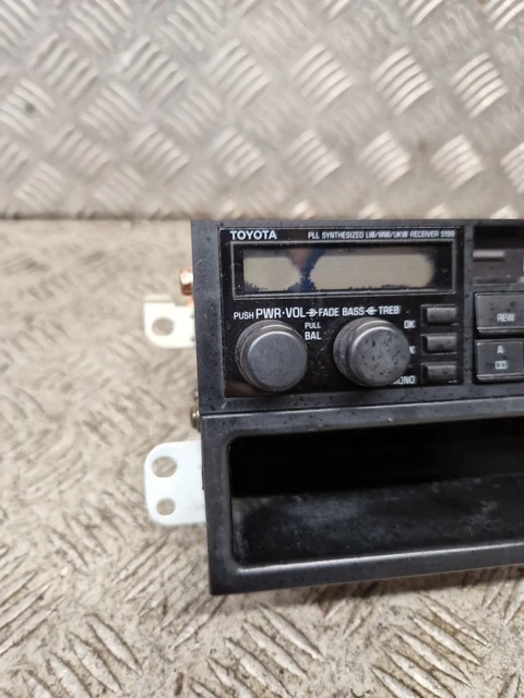 UNITÀ TESTA RADIO Nastro Toyota Mr2 Mk1 1988 EUR 70,12 - PicClick IT
