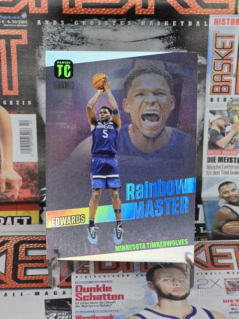 2024 PANINI TOP Class, Anthony Edwards, Rainbow Master, #213 EUR 9,00 ...