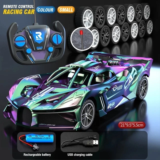 4CH HIGH-SPEED RC Drift Racing Car – Electric Sportscar Toy for Kids £ ...
