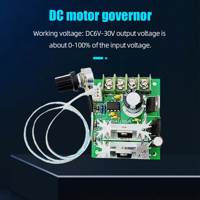 DC6V-30V MOTOR PUMP 20A DC PWM Motor Controller Board 21kHz Electrical Equipment £5.86 - PicClick UK