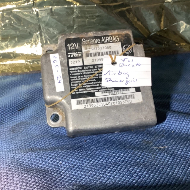 FIAT DUCATO 250L Airbag ECU Steuergerät 1367537080 /219953-104 EUR 195 ...