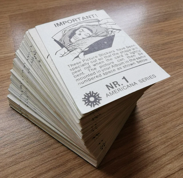 AVA AMERICANA HORROR PARADE Stickers - 1975 - Dracula Ghost Monsters ...