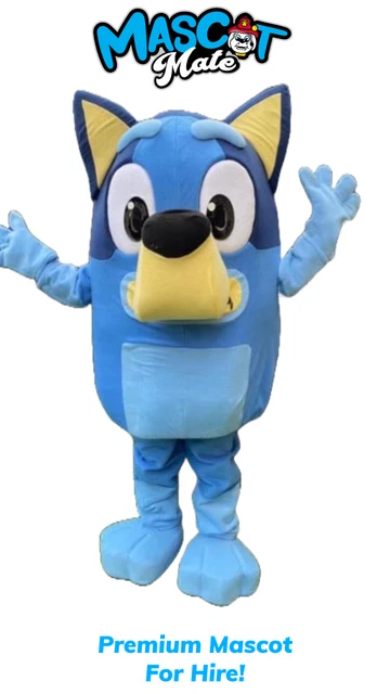 HIRE BLUEY MASCOT Lookalike, Bluey, Fancy Dress, Costume, Delivery UK £ ...