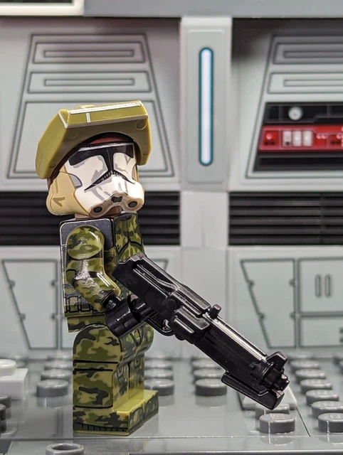 LEGO STAR WARS Custom Printed Minifig 41st Elite Clone Captain Morgan ...