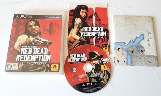 RED DEAD REDEMPTION - PlayStation 3 PS3 - NTSC-J JAPAN - Complet + Map ...