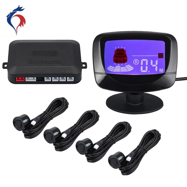 RADAR DE RECUL Voiture Bip Sonore Stationnement D'Aide 4 Capteurs Écran ...