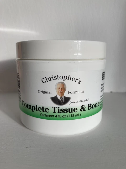 CHRISTOPHER'S ORIGINAL FORMULAS Complete Tissue & Bone Ointment 4 oz ...