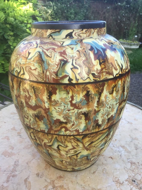 IMPORTANT VASE PICHON à Uzès, terre mêlée, circa 1890 EUR 50,00 ...