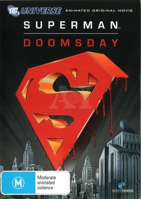 SUPERMAN: DOOMSDAY DVD | DC Universe Animated Movie | Region 4 EUR 14 ...