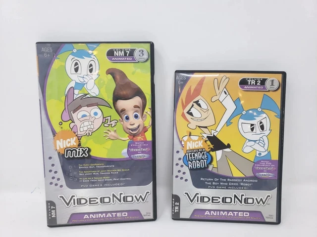 2 NICKELODEON VIDEONOW: Nick Mix Jimmy Neutron Fairly Oddparents 2 ...
