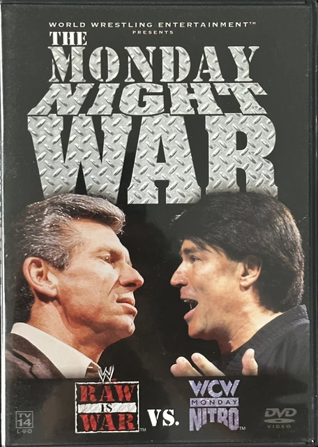 THE MONDAY NIGHT War: WWE Raw vs. WCW DVD Nitro (VGC) Vince McMahon ...